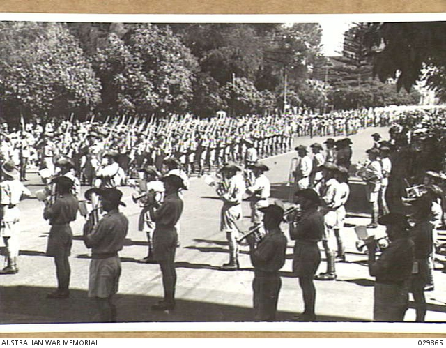 PERTH, AUSTRALIA. 1943-03-24. PORTION OF THE MARCH OF THE 9TH ...