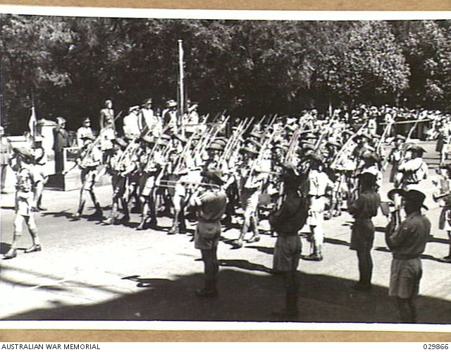 PERTH, AUSTRALIA. 1943-03-24. PORTION OF THE MARCH OF THE 9TH ...