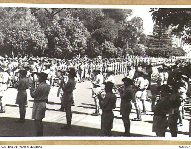 PERTH, AUSTRALIA. 1943-03-24. PORTION OF THE MARCH OF THE 9TH ...