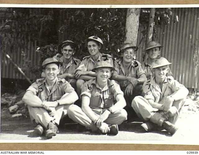 PERTH, AUSTRALIA. 1943-03-30. GROUP OF MEMBERS OF 2/28 AUSTRALIAN ...