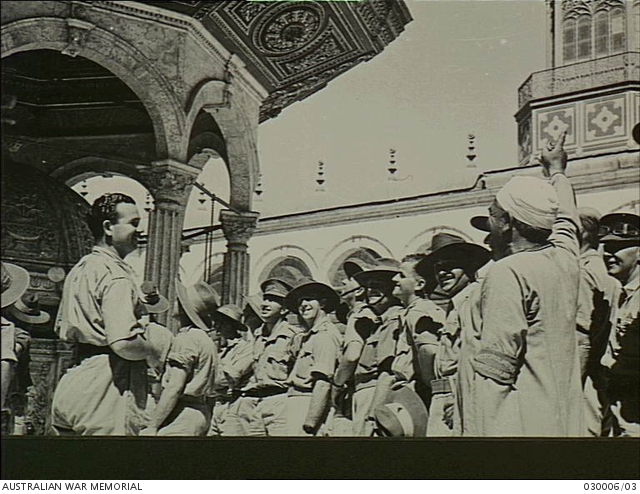 A group of members of the Australian Imperial Force (AIF), on leave in ...