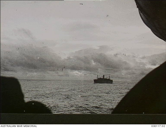 His Majesty's Transport (HMT) Orcades, at Sea. 2 March 1942. Evening ...