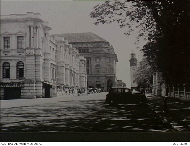 Victoria Street and Clock Tower. Taken at the time of the stay in ...