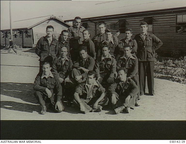 Hay, NSW. 9 September 1943. Group of Italian prisoners of war (POW ...
