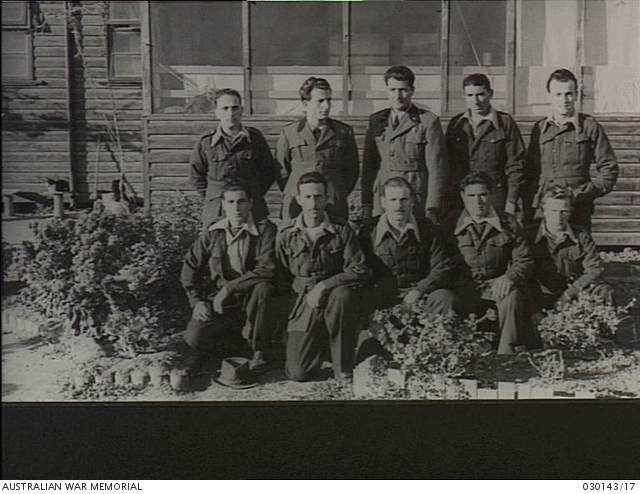 Hay, NSW. 9 September 1943. Group of Italian prisoners of war (POW ...