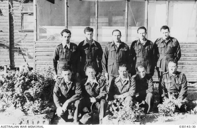 Hay, NSW. 9 September 1943. Group of Italian prisoners of war (POW ...