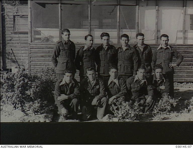 Hay, NSW. 9 September 1943. Group of Italian prisoners of war (POW ...