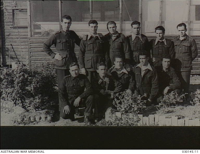 Hay, NSW. 9 September 1943. Group of Italian prisoners of war (POW ...