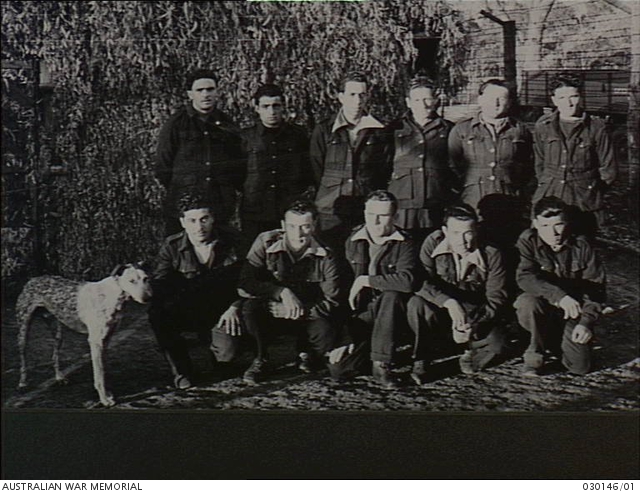 Hay, NSW. 9 September 1943. A group of Italian prisoners of war (POW ...