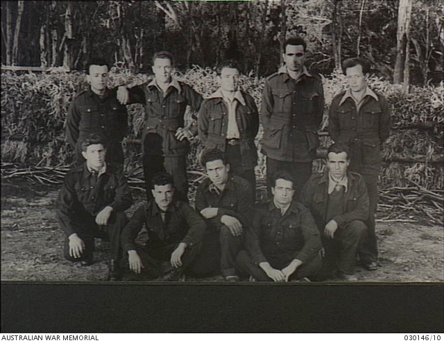 Hay, NSW. 9 September 1943. Group of Italian prisoners of war (POW ...