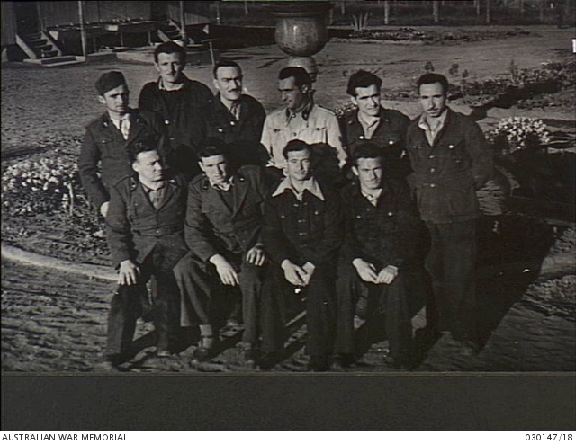 Cowra, NSW. 16 September 1943. Group of Italian prisoners of war (POW ...