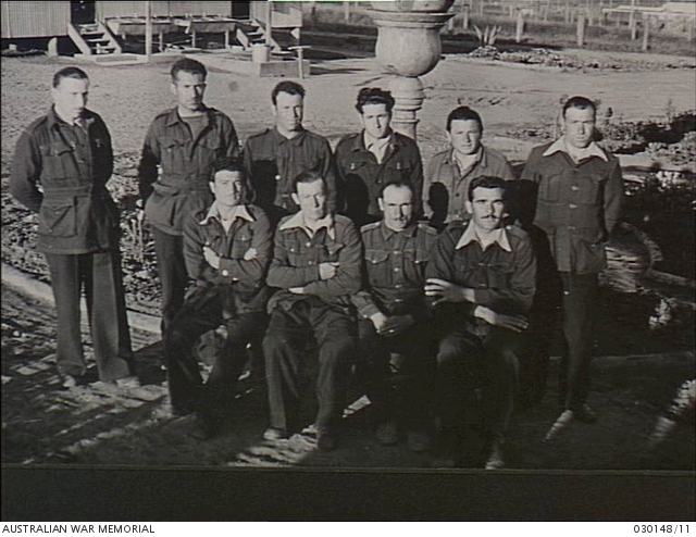 Cowra, NSW. 16 September 1943. Group of Italian prisoners of war (POW ...
