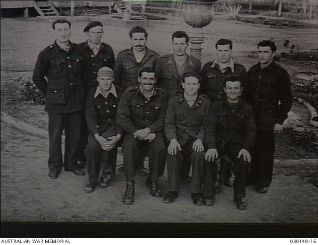 Cowra, NSW. 16 September 1943. Group of Italian prisoners of war (POW ...