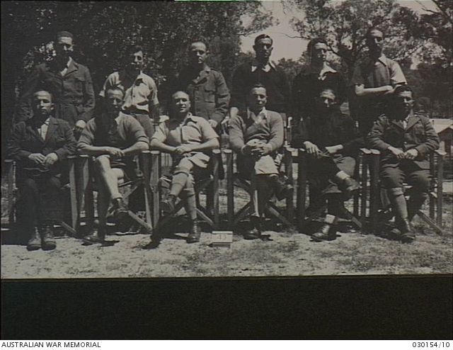 Myrtleford, Australia. 5 November 1943. Group of Italian prisoners of ...