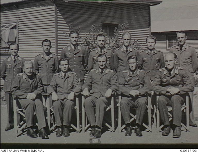 Murchison, Australia. 29 November 1943. Group of German prisoners of ...