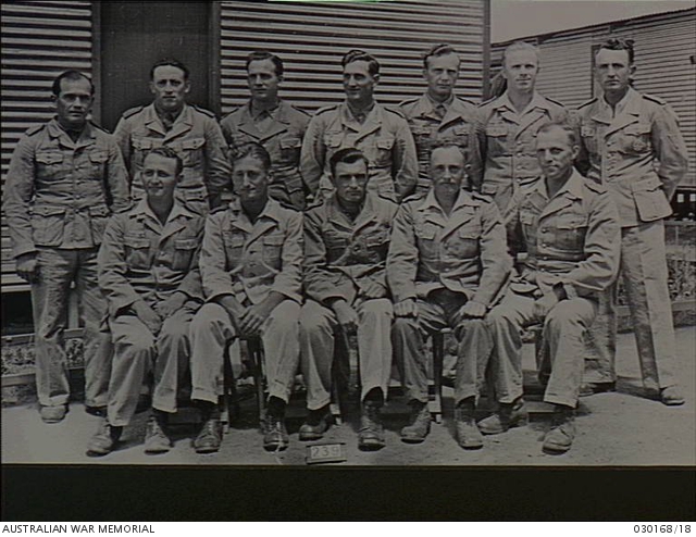 Murchison, Australia. 5 December 1943. Group of German prisoners of war ...