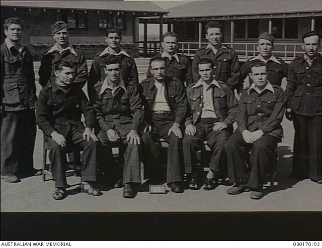 Yanco, Australia. 23 January 1944. Group of Italian prisoners of war ...