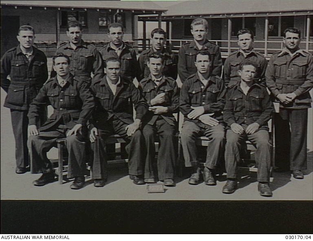 Yanco, Australia. 23 January 1944. Group of Italian prisoners of war ...