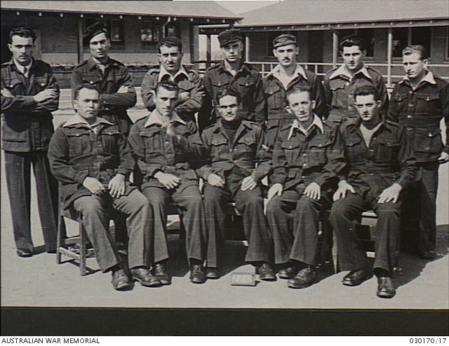 Yanco, Australia. 23 January 1944. Group of Italian prisoners of war ...
