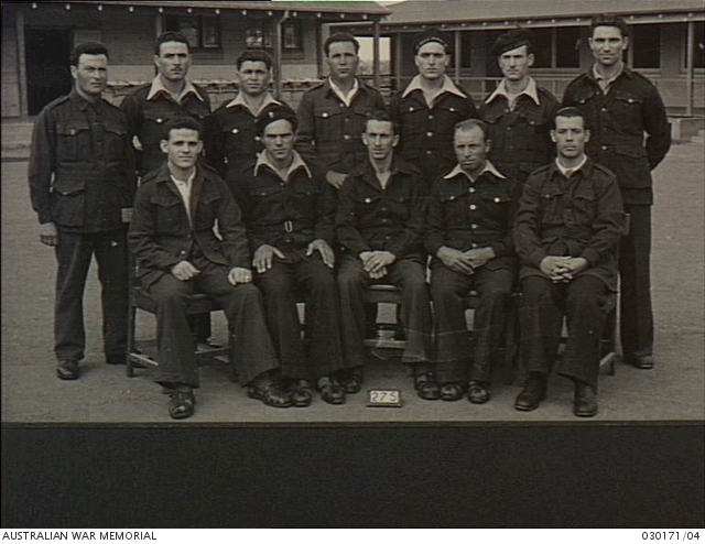 Yanco, Australia. 23 January 1944. Group of Italian prisoners of war ...