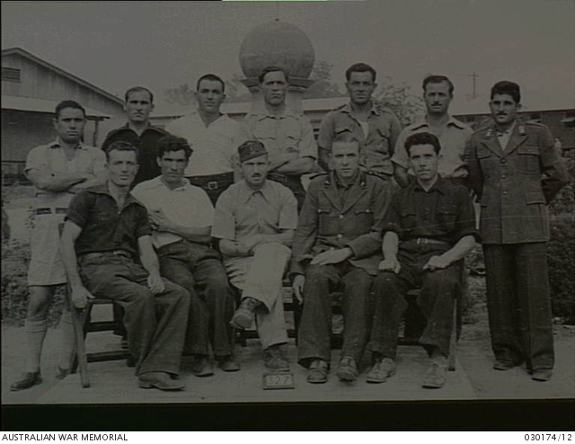 Cowra, NSW. 6 February 1944. Group of Italian prisoners of war (POWs ...