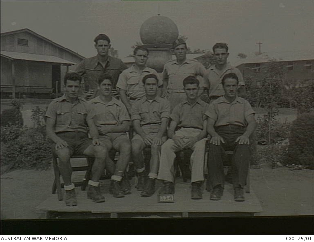Cowra, NSW. 6 February 1944. Group of Italian prisoners of war (POWs ...