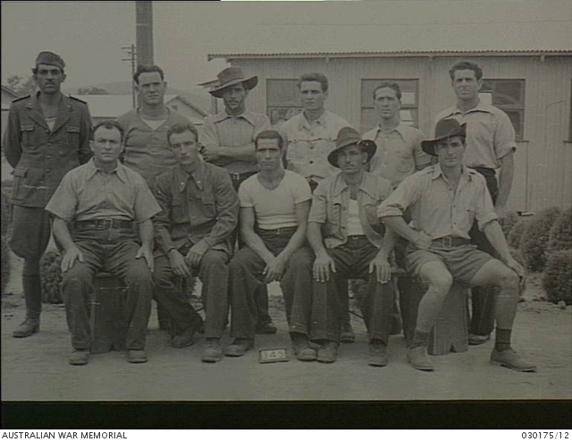 Cowra, NSW. 6 February 1944. Group of Italian prisoners of war (POWs ...