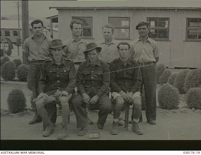 Cowra, NSW. 6 February 1944. Group of Italian prisoners of war (POWs ...