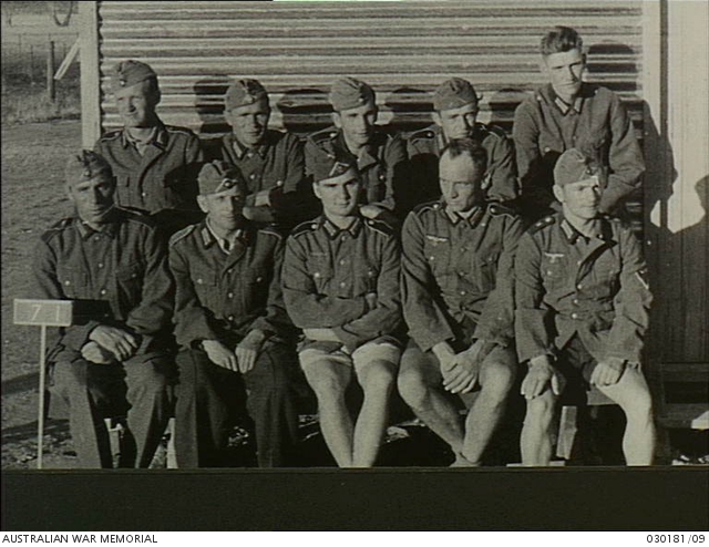 Murchison, Australia. 30 December 1942. Group of German prisoners of ...