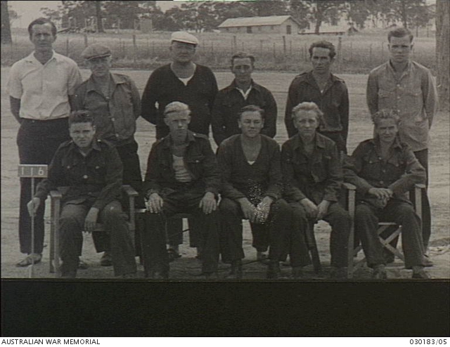 Murchison, Australia. 30 December 1942. Group of German prisoners of ...