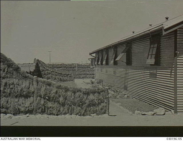 Loveday, Australia. 11 March 1943. A corner of 14B Compound ...