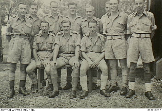 Darwin, NT. 1945. Group portrait of personnel of the Australian Corps ...