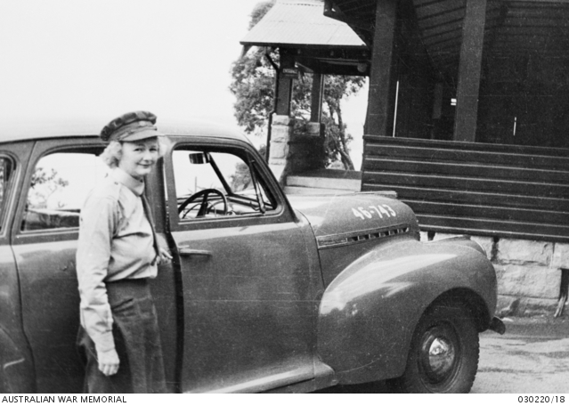 Lance Corporal N. Thornton of the Australian Women's Army Service (AWAS ...