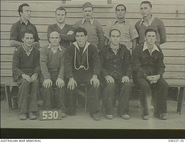 Murchison, Australia. 28 February 1945. Group of Italian prisoners of ...