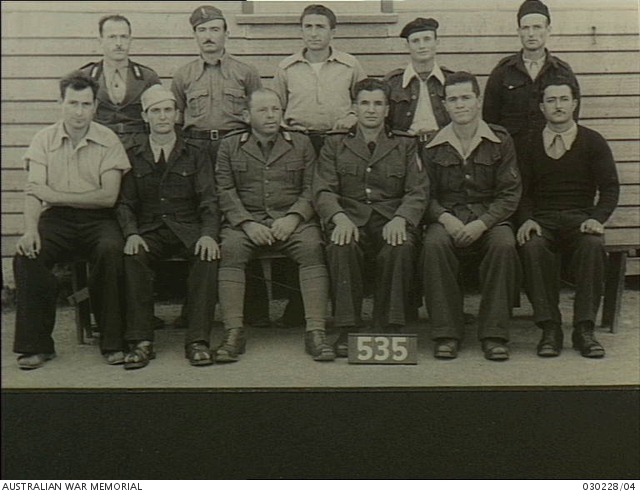 Murchison, Australia. 1 March 1945. Group of Italian prisoners of war ...
