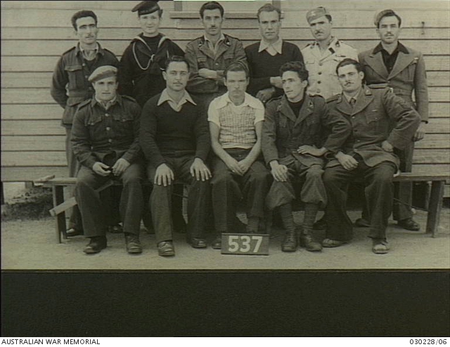 Murchison, Australia. 1 March 1945. Group of Italian prisoners of war ...