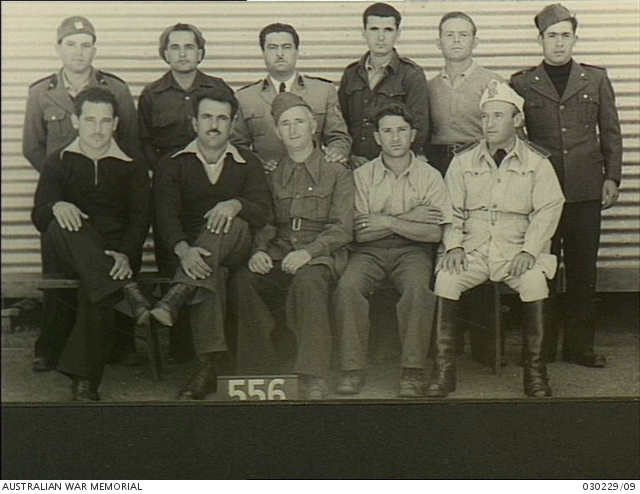 Murchison, Australia. 2 March 1945. Group of Italian prisoners of war ...