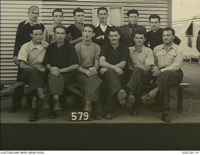 Murchison, Australia. 2 March 1945. Group of Italian prisoners of war ...