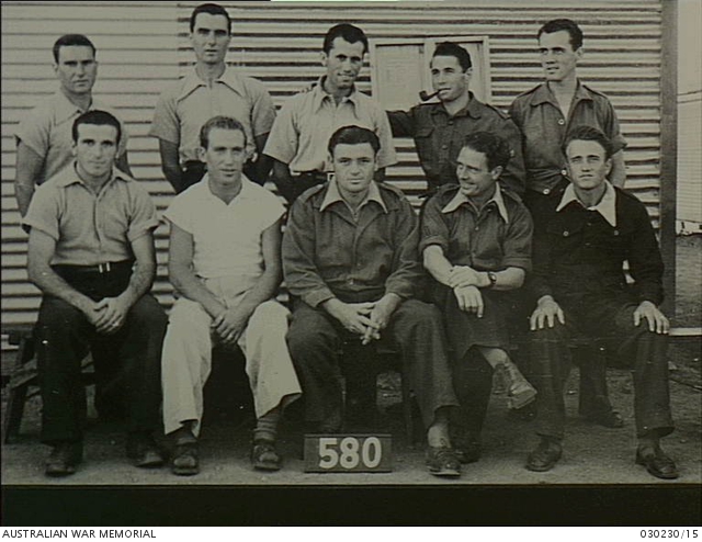 Murchison, Australia. 2 March 1945. Group of Italian prisoners of war ...