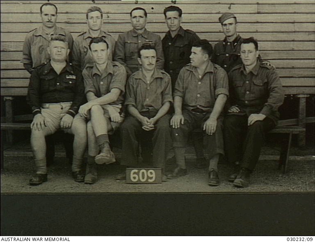 Murchison, Australia. 3 March 1945. Group of Italian prisoners of war ...