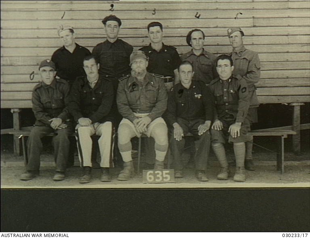 Murchison, Australia. 3 March 1945. Group of Italian prisoners of war ...