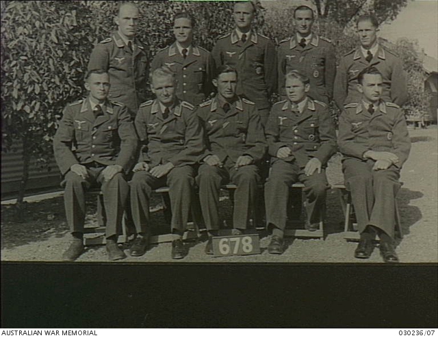 Murchison, Australia. 4 March 1945. Group of German prisoners of war ...