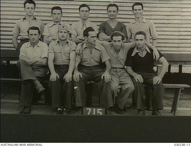Murchison, Australia. 4 March 1945. Group of Italian prisoners of war ...
