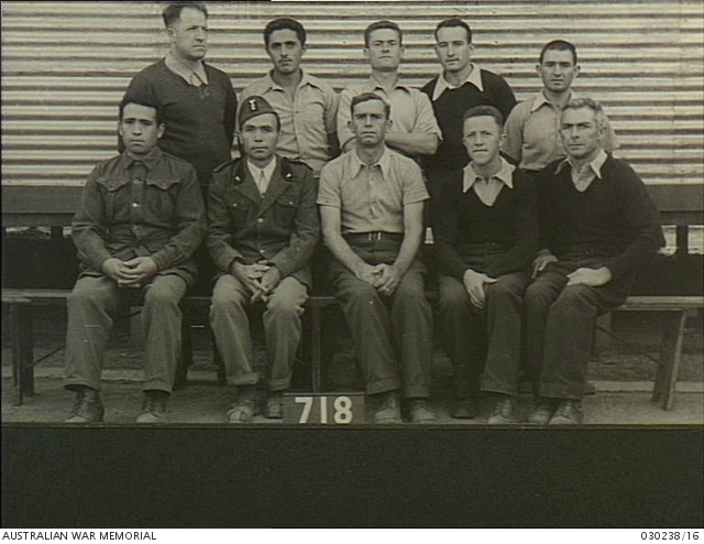 Murchison, Australia. 4 March 1945. Group of Italian prisoners of war ...