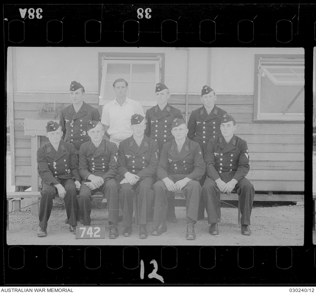 Murchison, Australia. 6 March 1945. Group of German prisoners of war ...