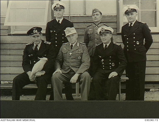 Murchison, Australia. 6 March 1945. Group of German prisoners of war ...