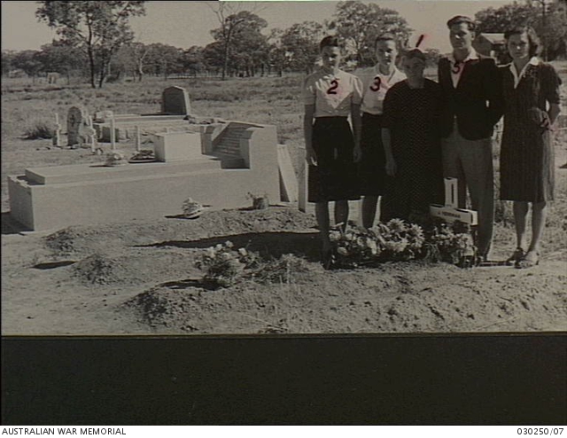 Tatura, Australia. 15 March 1945. Internees from No. 3 Camp, Tatura ...