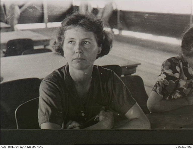 Manila, Philippine Islands. 4 September 1945. Alice Bowman, an ...