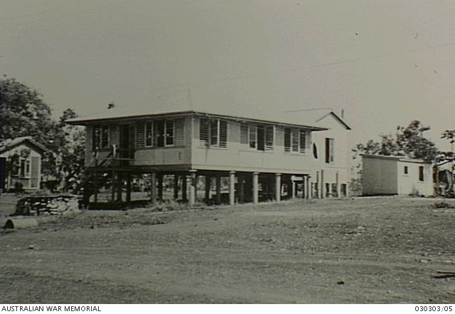 Darwin, NT. September 1944. War damaged property of J. P. Haren, Lot ...
