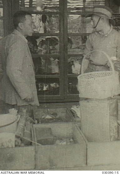 Tjampea, Java. March 1942. A member of the 2/2nd Australian Pioneer ...